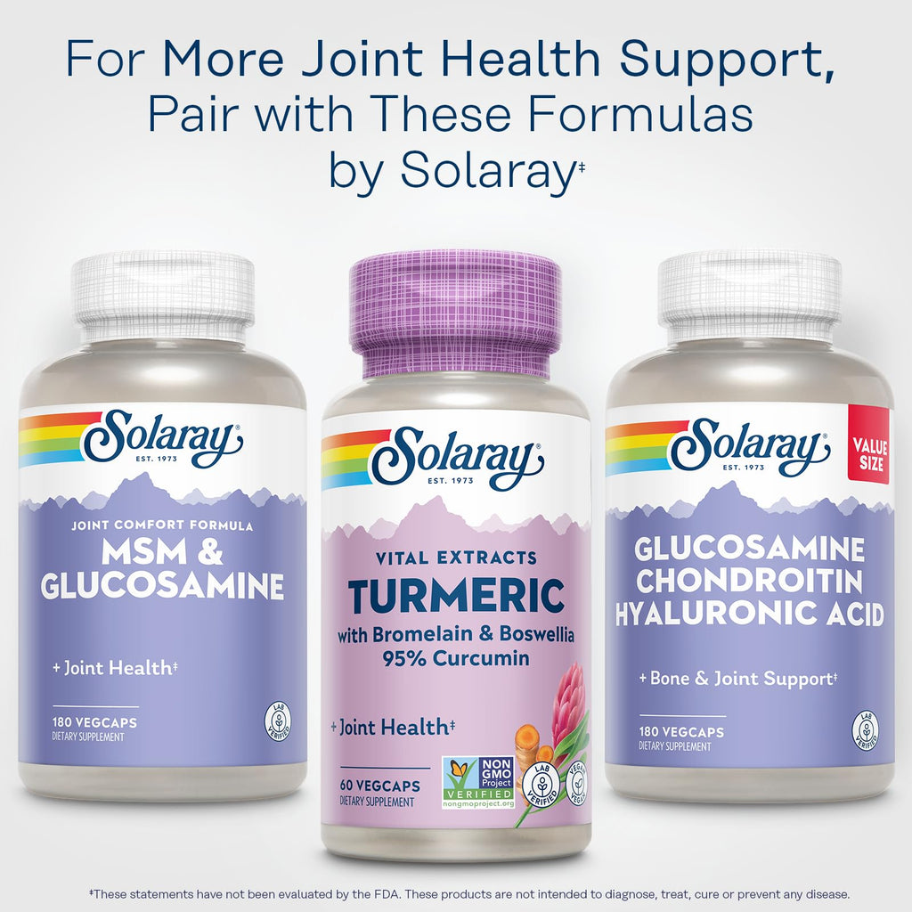 SOLARAY turmeric curcumin for inflammation