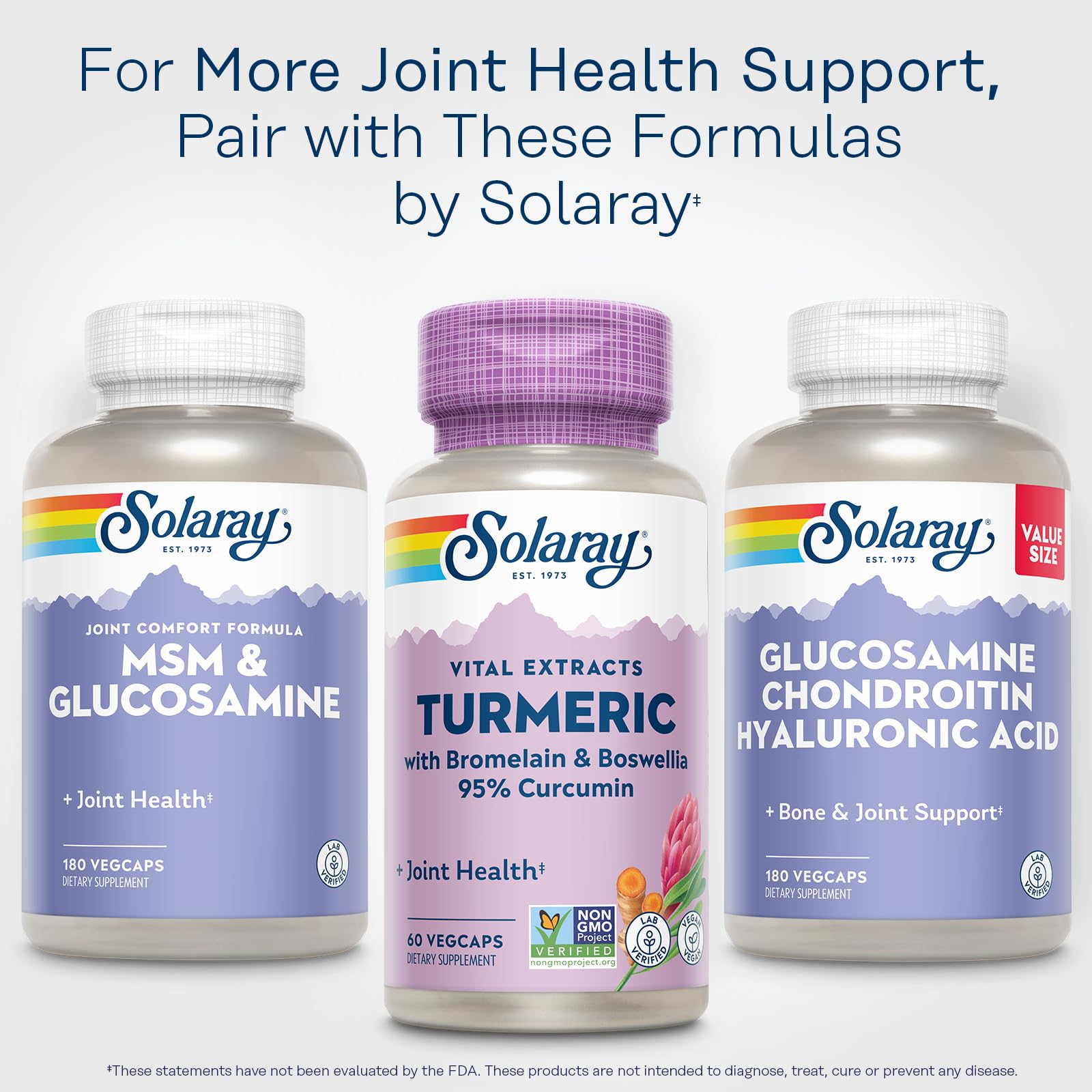SOLARAY turmeric curcumin for inflammation