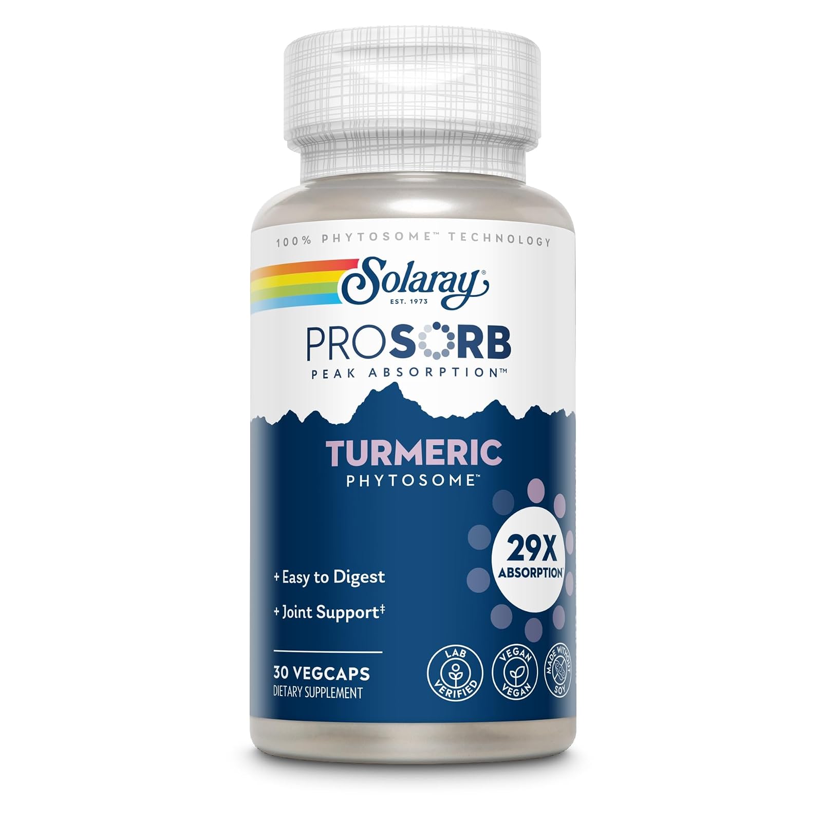 SOLARAY turmeric curcumin health benefits