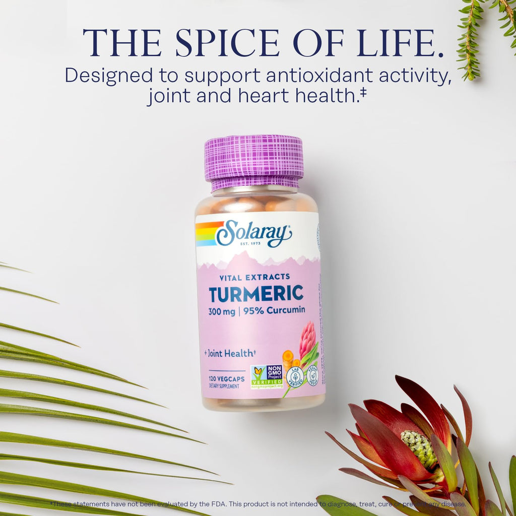 SOLARAY turmeric for antioxidant benefits