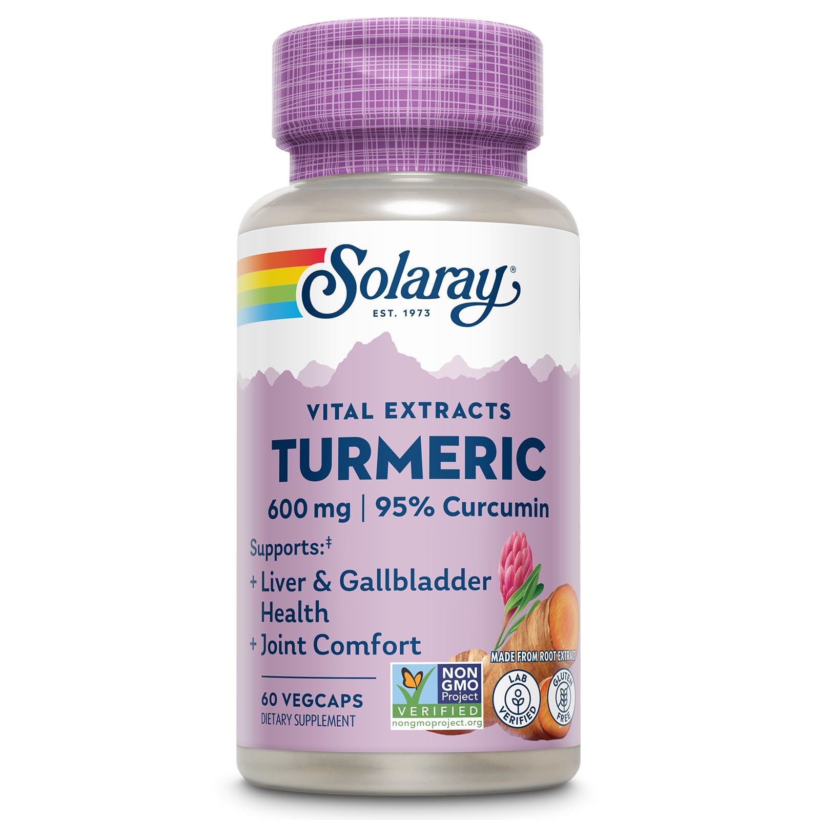 Solaray turmeric one daily capsules