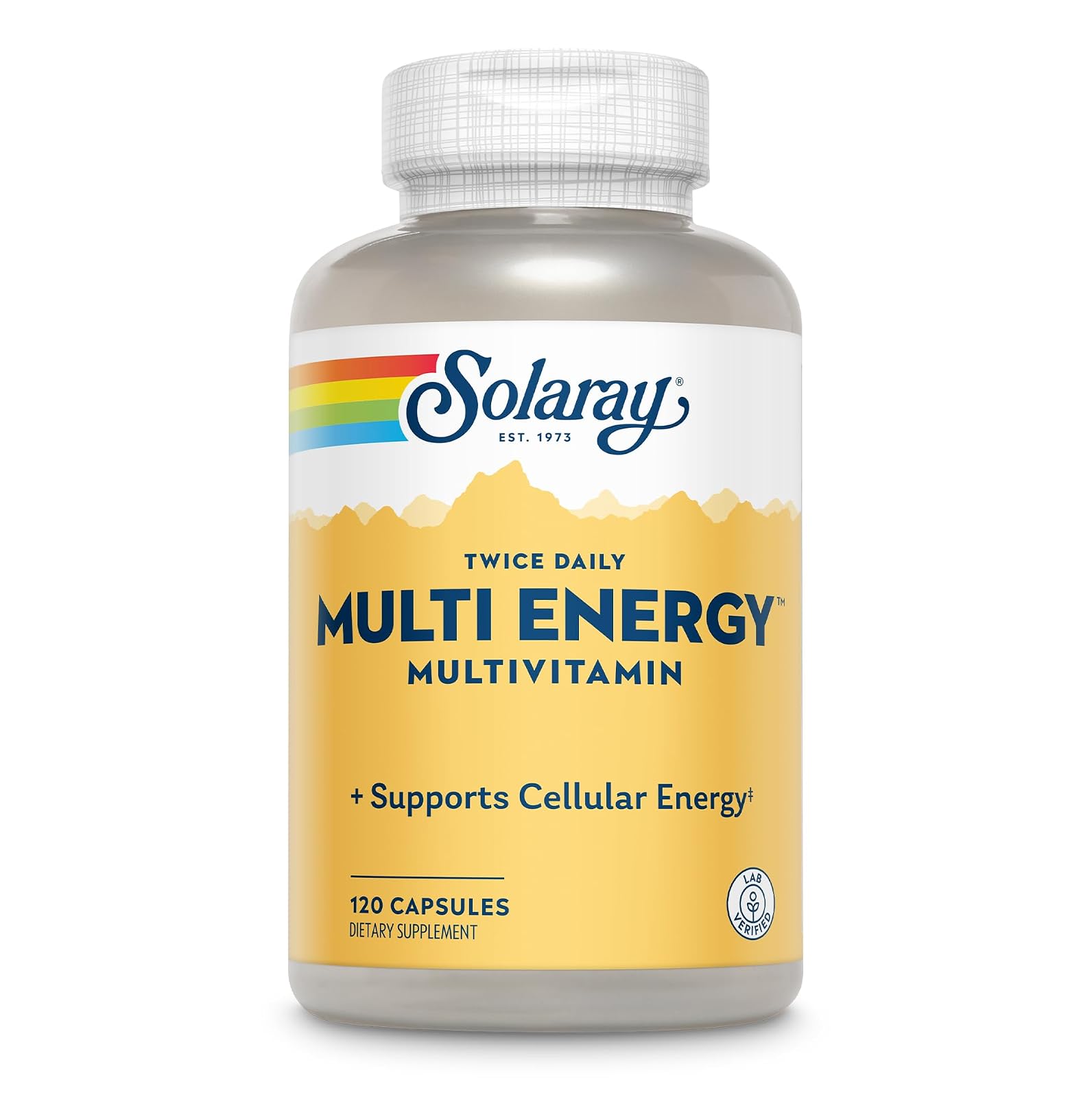 SOLARAY Twice Daily Multi for energy