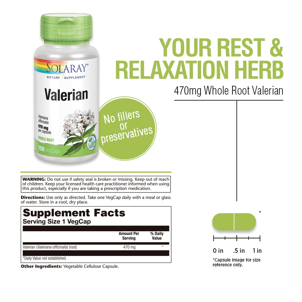 Solaray valerian for relaxation