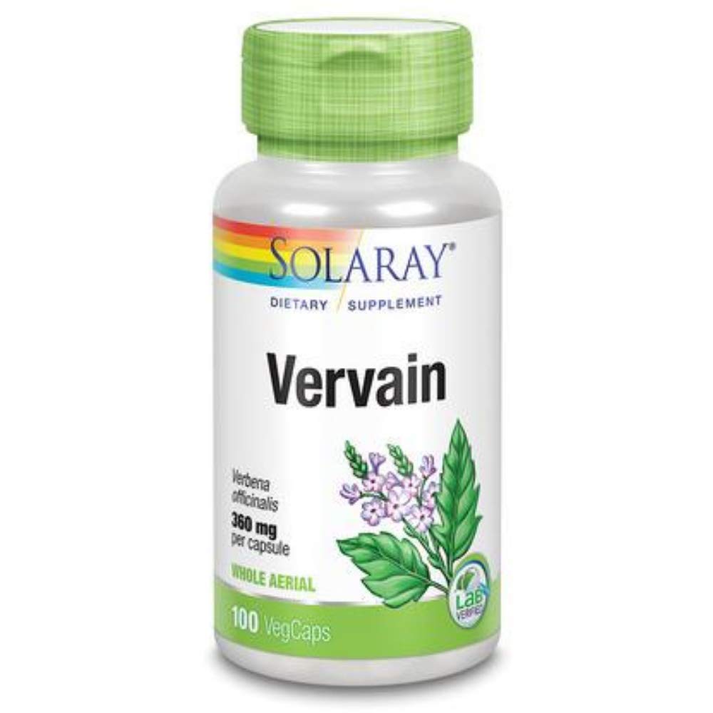 Solaray Vervain Aerial herbal capsules