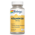 SOLARAY Vitamin B-1 for energy support