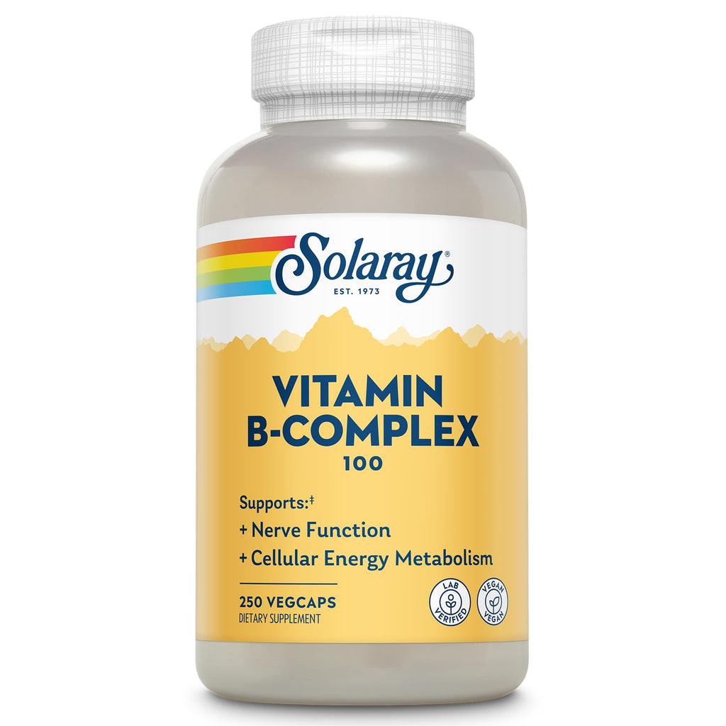 SOLARAY vitamin b complex 100 mg capsules
