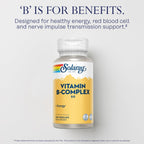 SOLARAY vitamin b complex 100 vegcaps