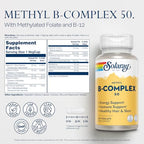 Solaray vitamin B complex capsules