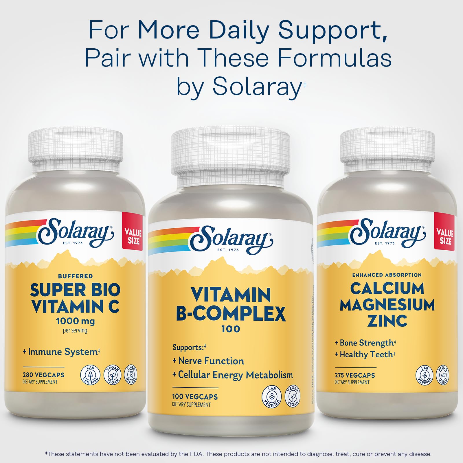 SOLARAY vitamin b complex cognitive function