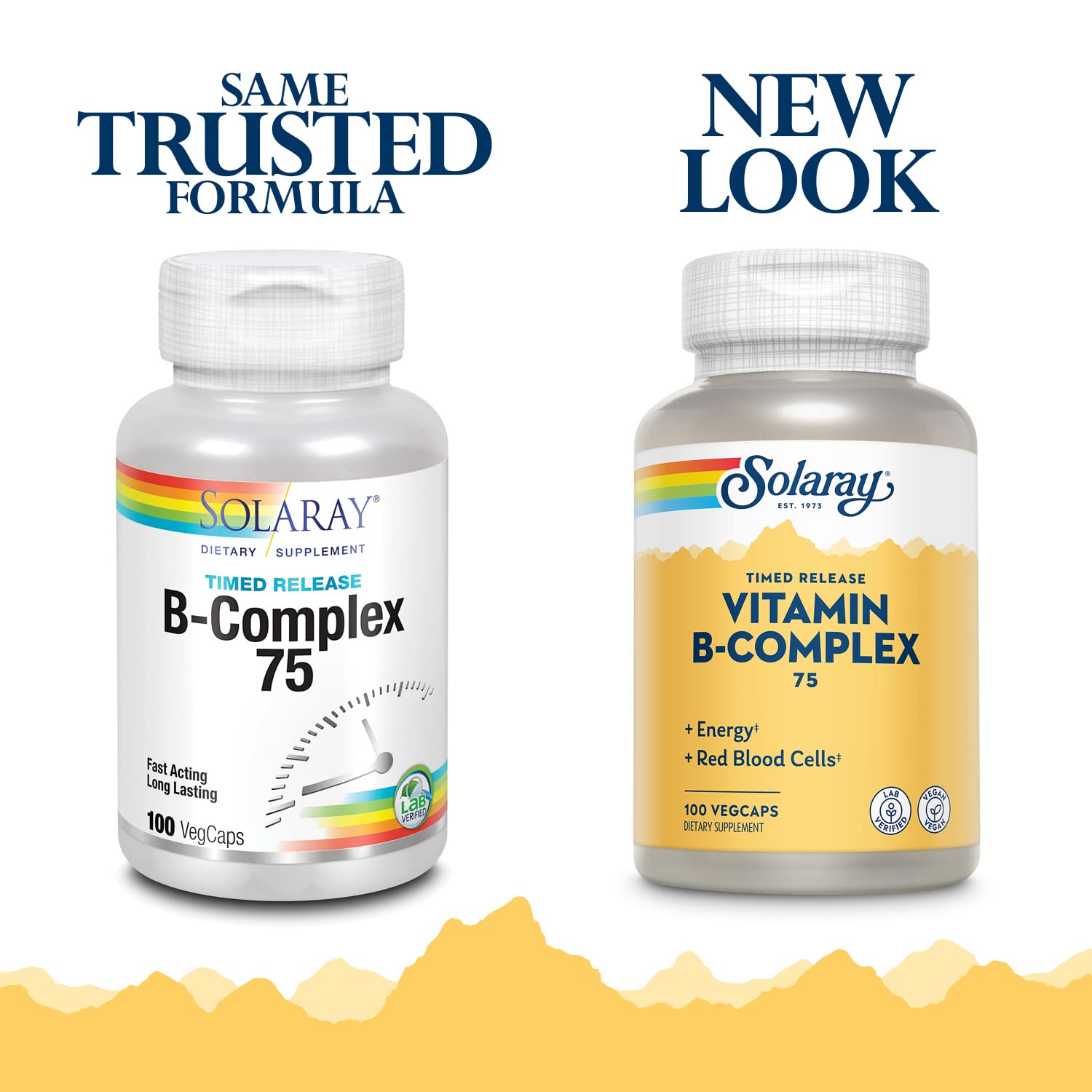 SOLARAY vitamin b complex for overall wellness