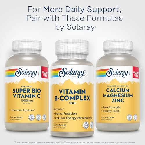 SOLARAY vitamin b complex promotes healthy skin