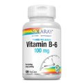 SOLARAY Vitamin B6 100 mg capsules