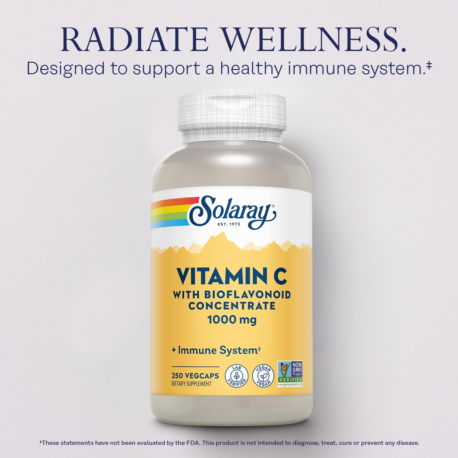 SOLARAY vitamin c 250 vegcaps