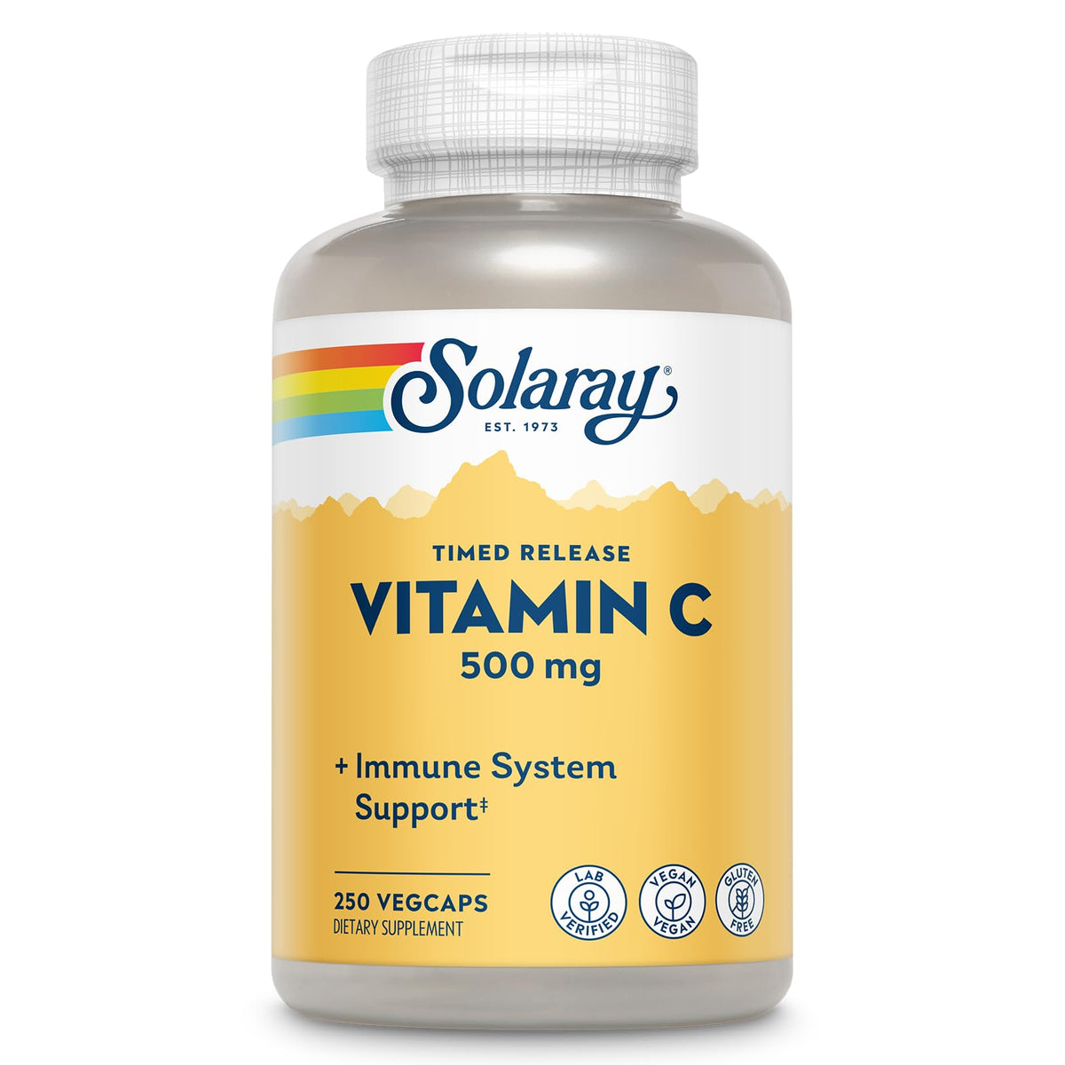 SOLARAY Vitamin C 500 mg capsules