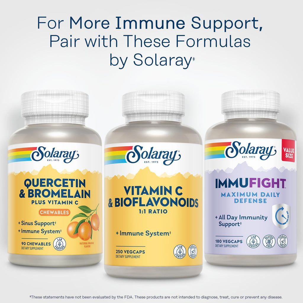 SOLARAY vitamin c for antioxidant support