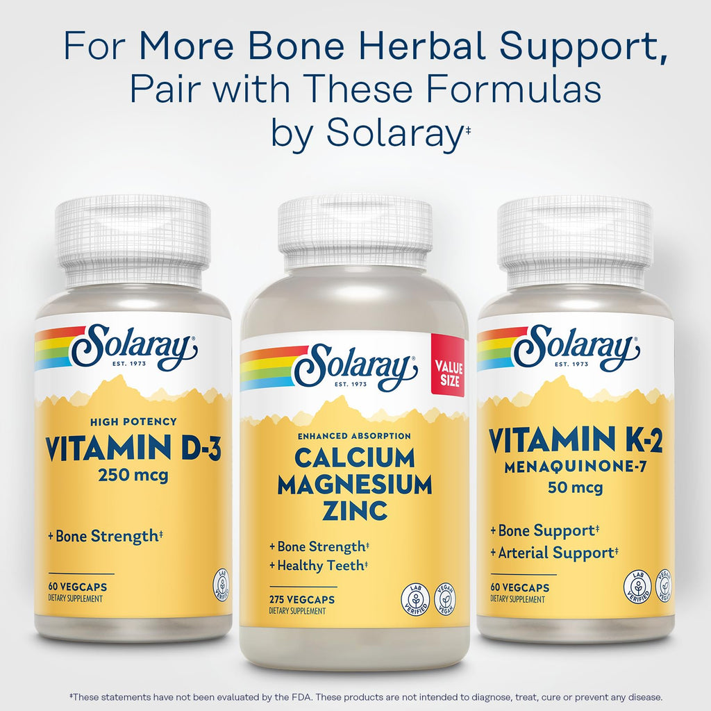 SOLARAY vitamin D3 for calcium absorption