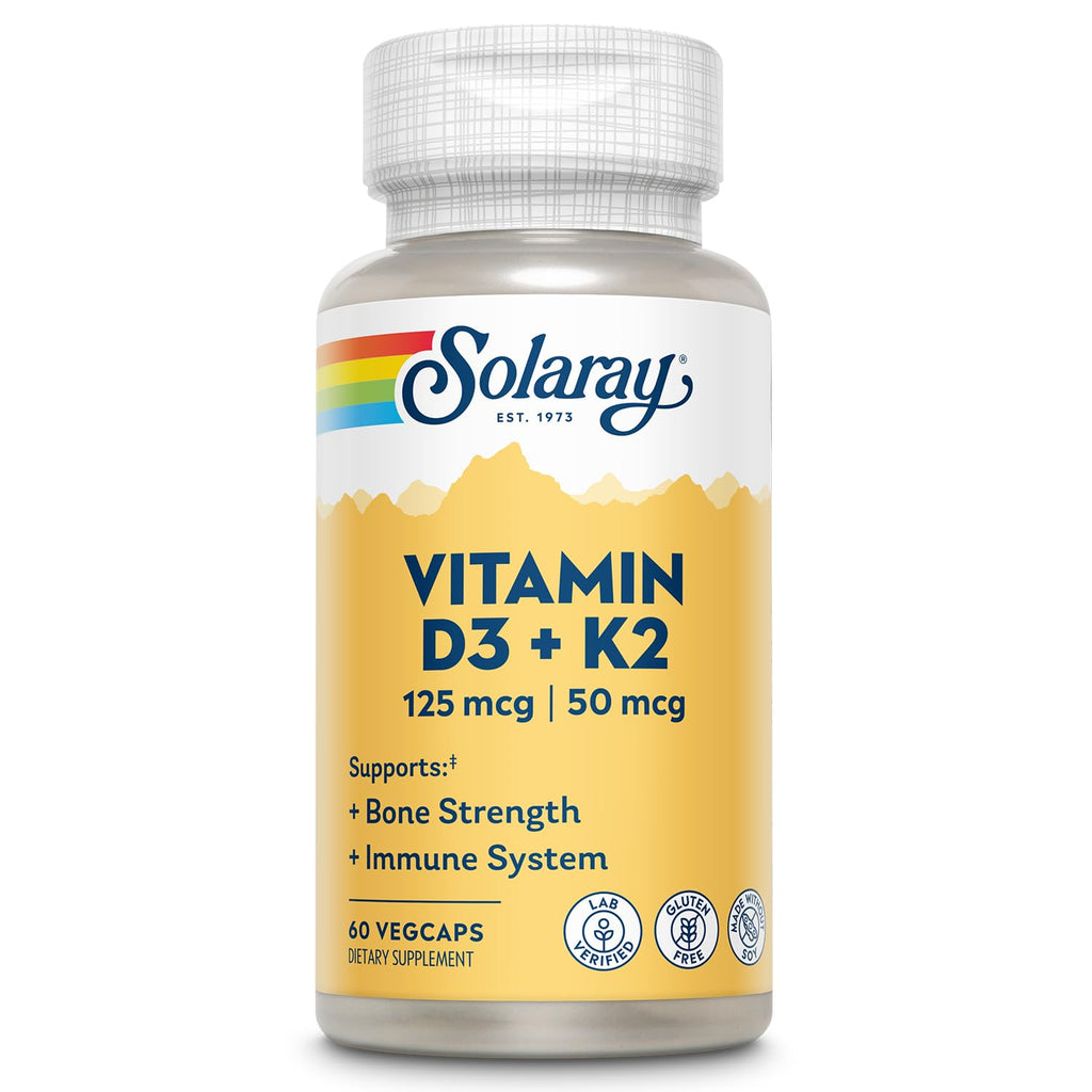 SOLARAY Vitamin D3 K2 benefits