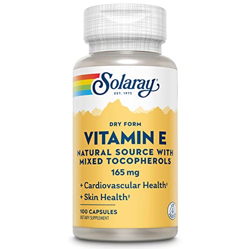 SOLARAY vitamin E 200 IU capsules