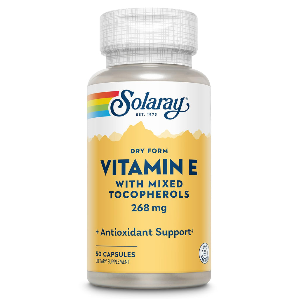 SOLARAY vitamin E 400 IU capsules