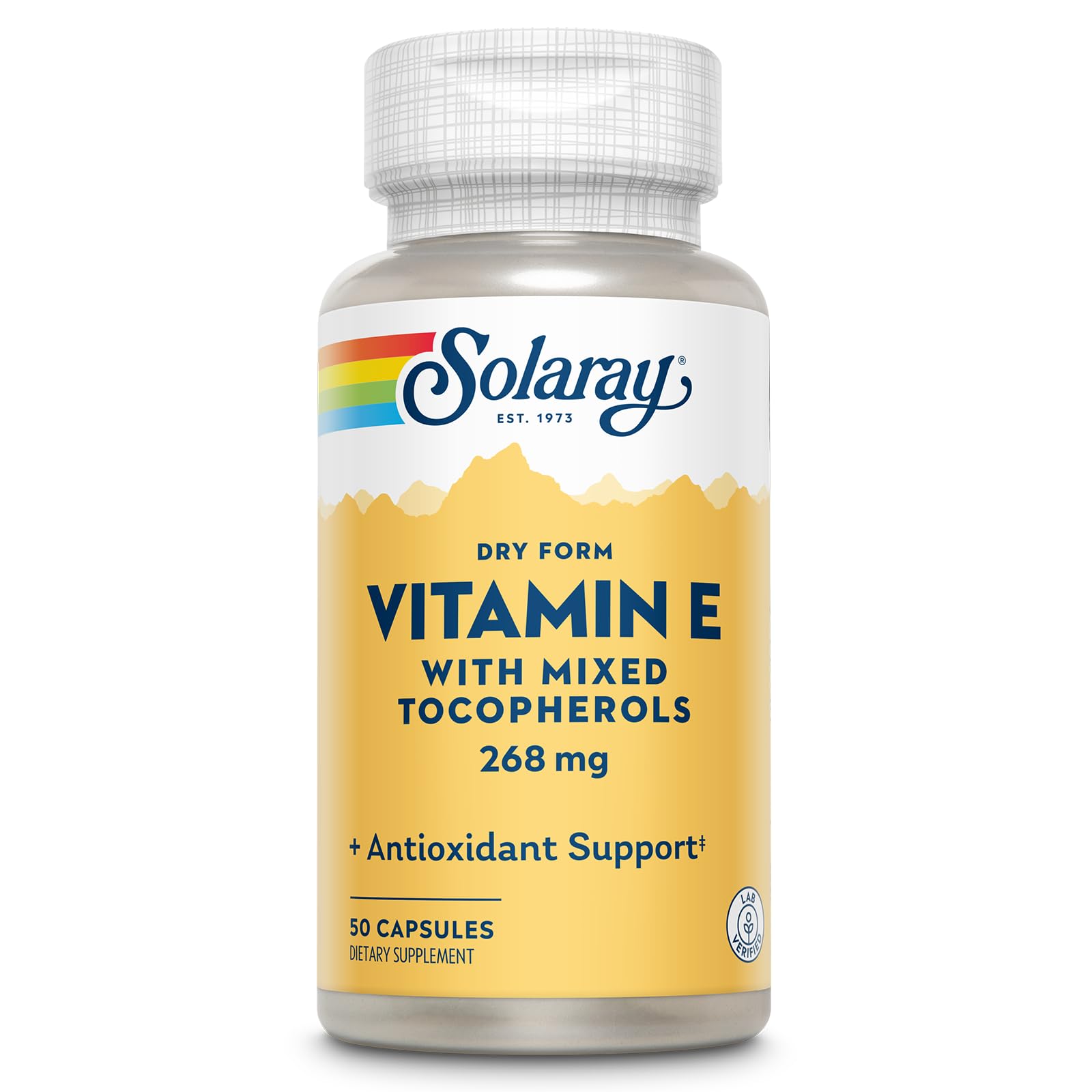 SOLARAY vitamin E 400 IU capsules