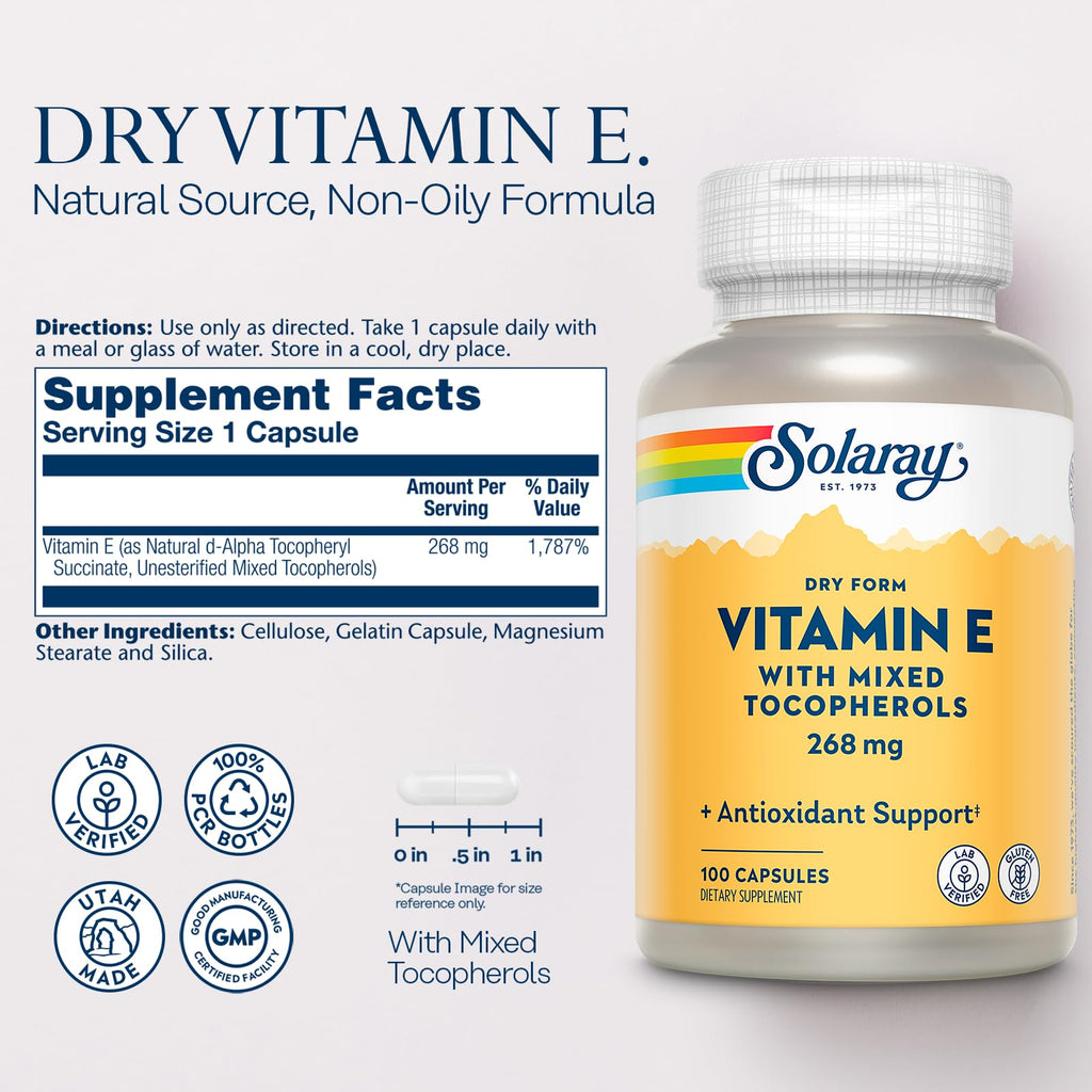 solaray vitamin e for skin health