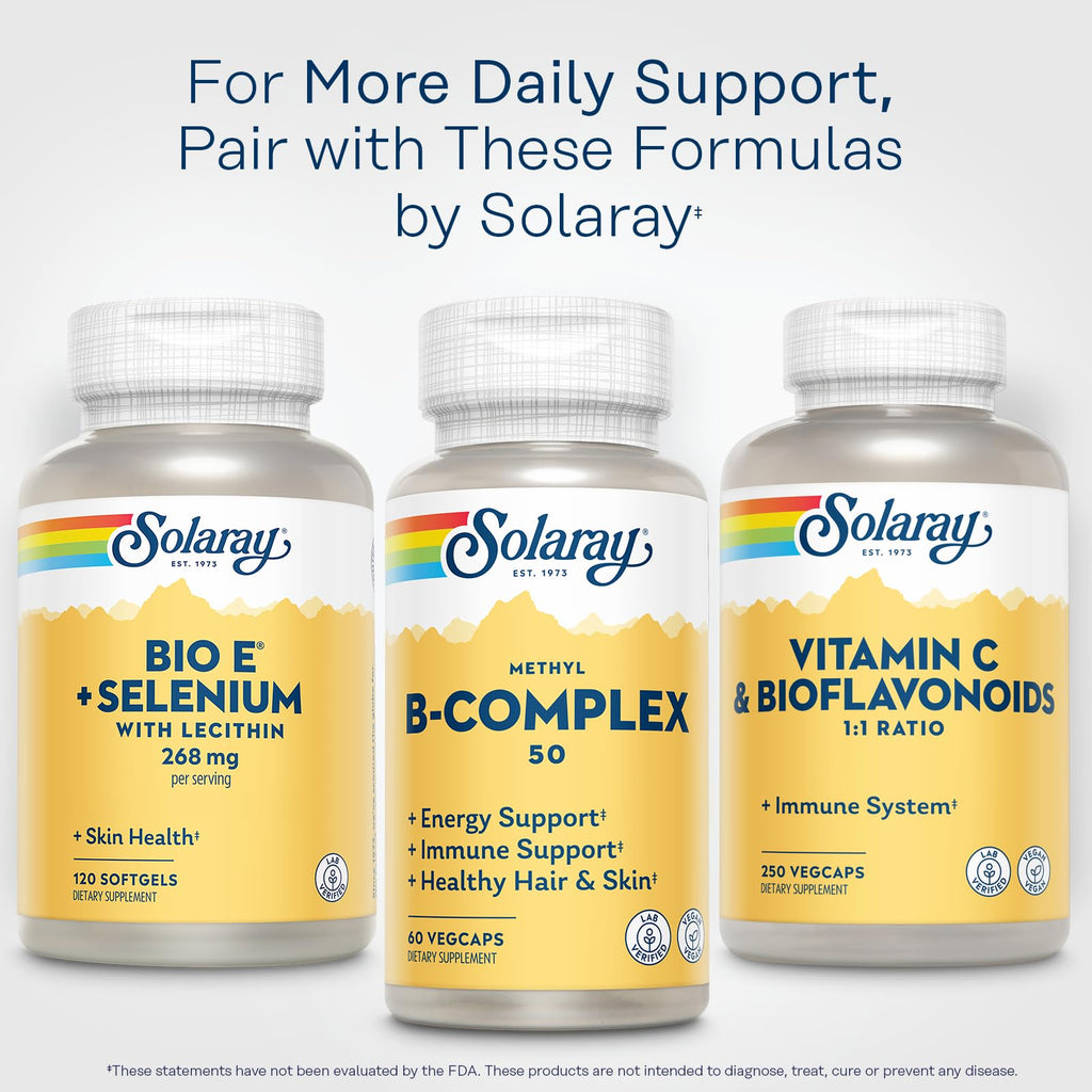 Solaray vitamin E immune support