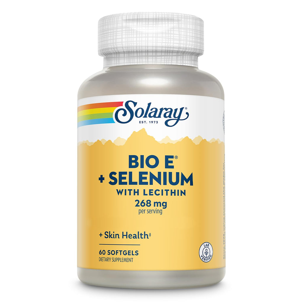 Solaray vitamin E softgels for immunity