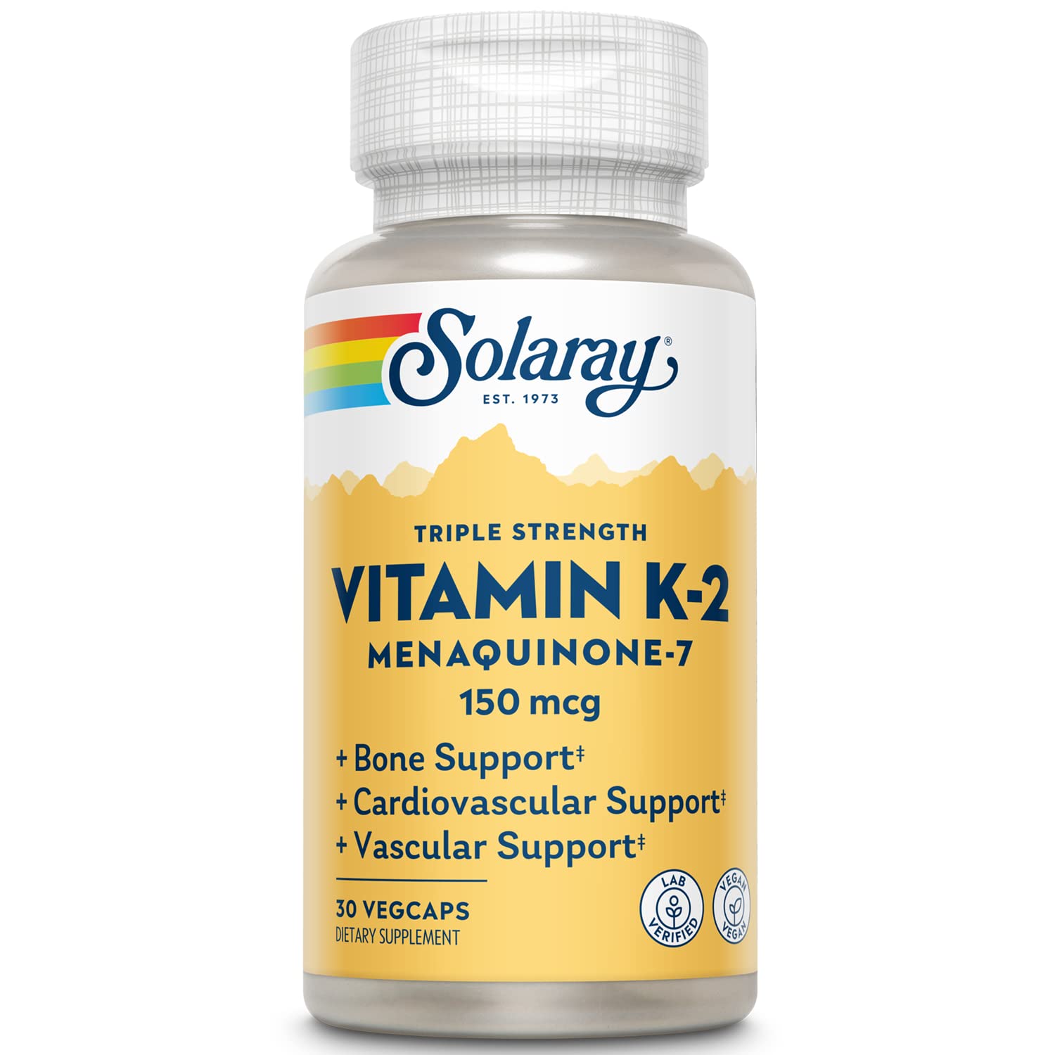Solaray vitamin K2 MK7 capsules