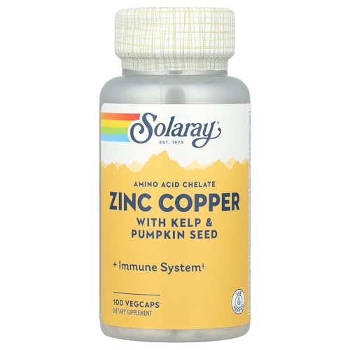Solaray zinc capsules for health