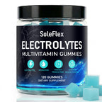 Soleflex electrolyte gummies raspberry flavour