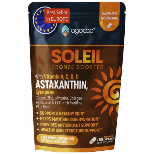 SOLEIL tanning pills for glowing skin