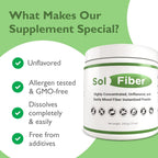 SolFiber powder for healthy bowel movement