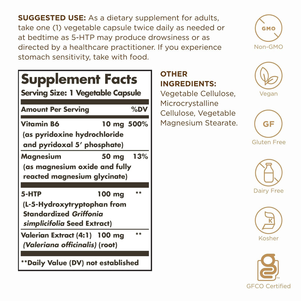 Solgar 5-htp vegetable capsules