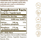 Solgar biotin for healthy hair