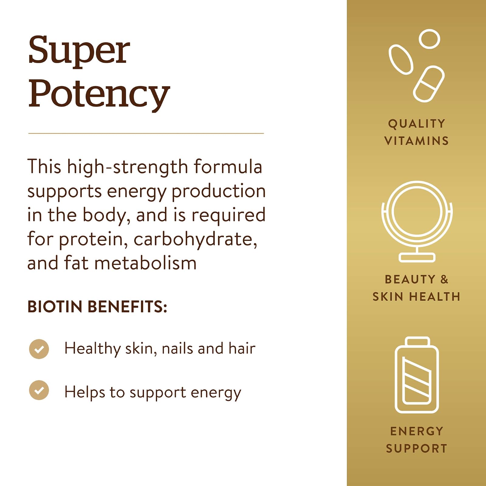 Solgar biotin for nail strength