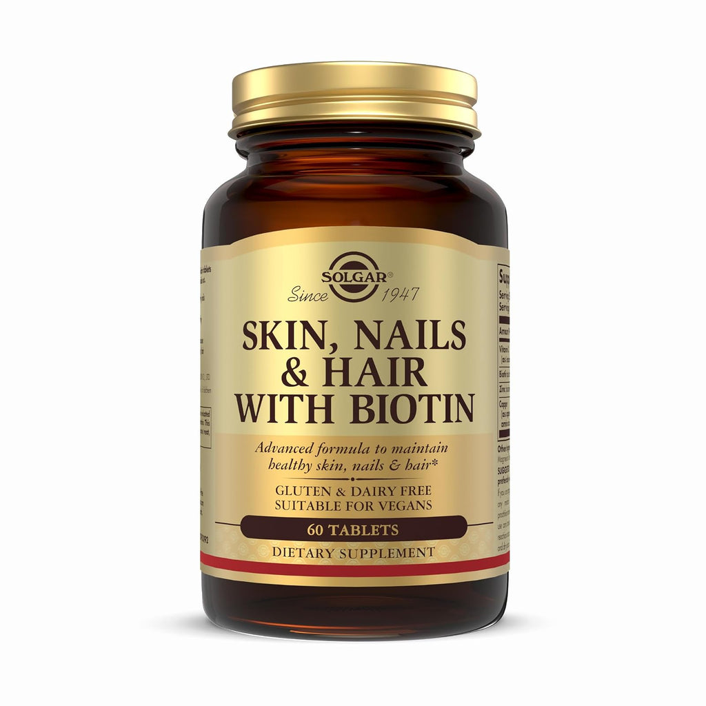 Solgar biotin tablets for healthy skin