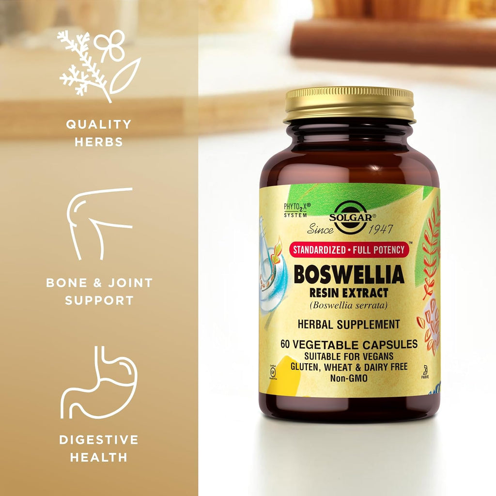 SOLGAR Boswellia 400 mg vegetable caps