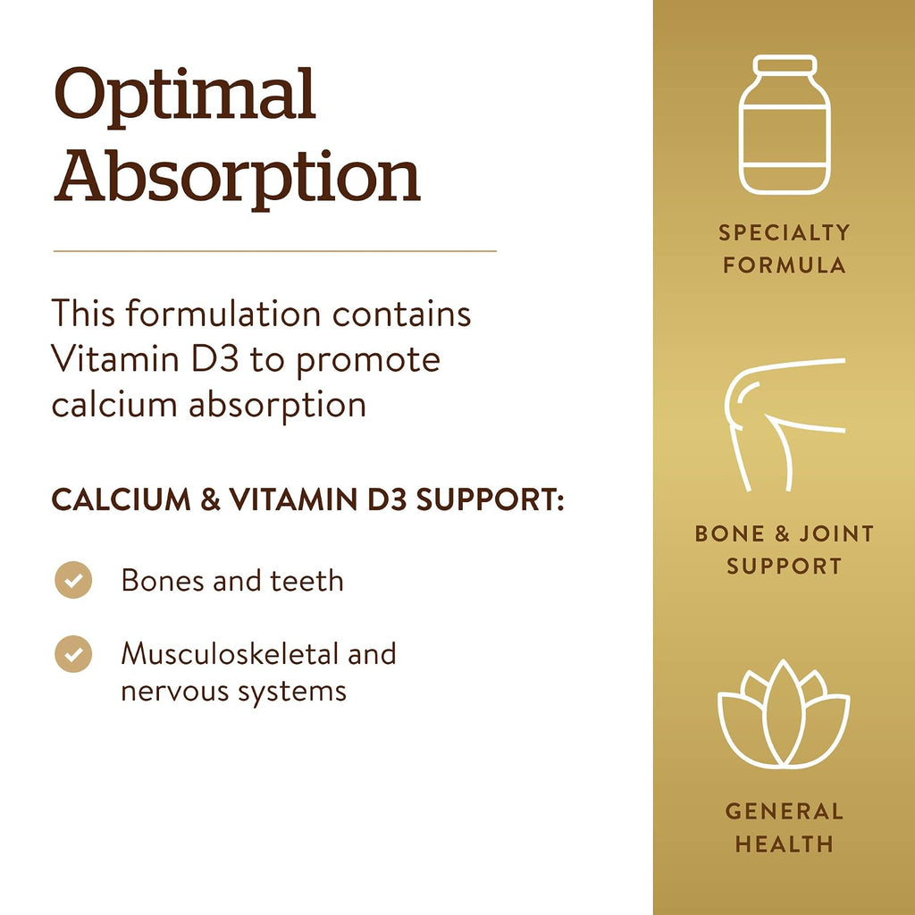 solgar calcium citrate supports immune function