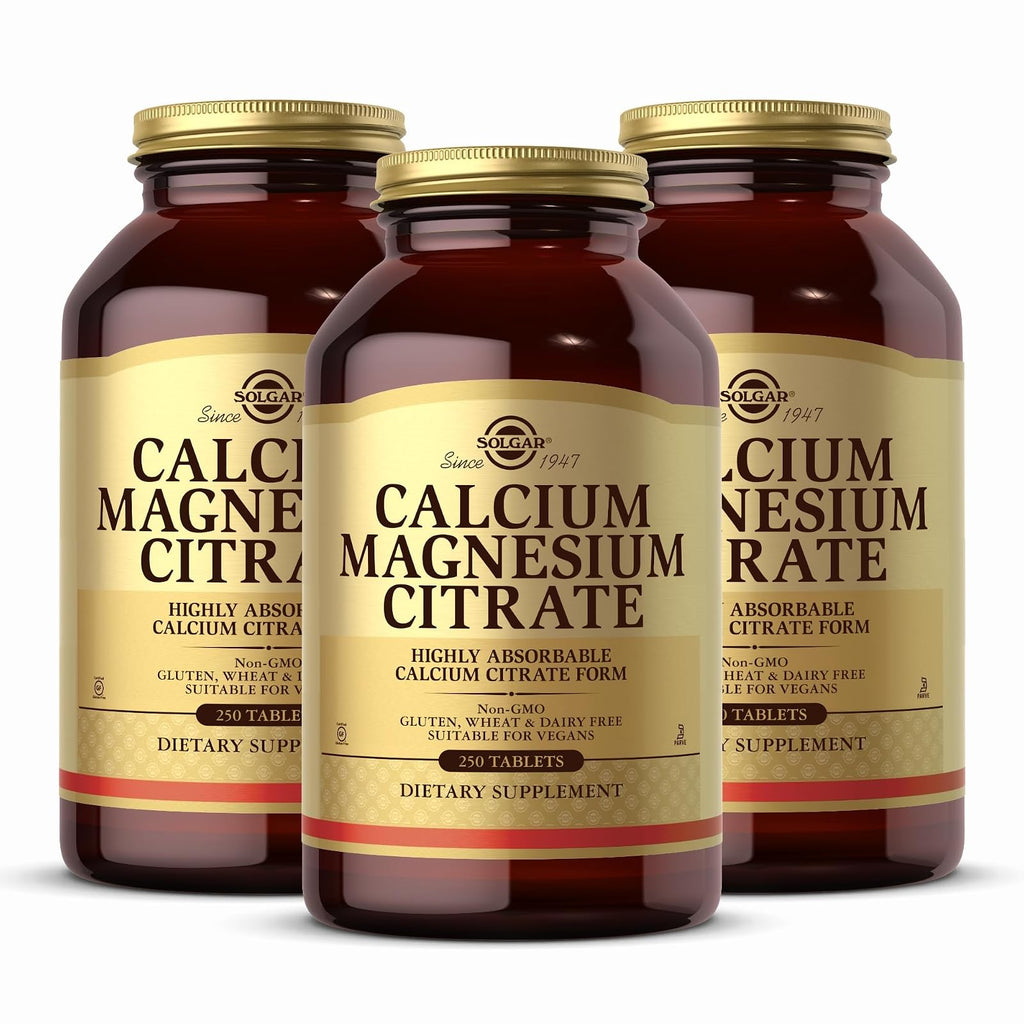 Solgar calcium magnesium citrate tablets