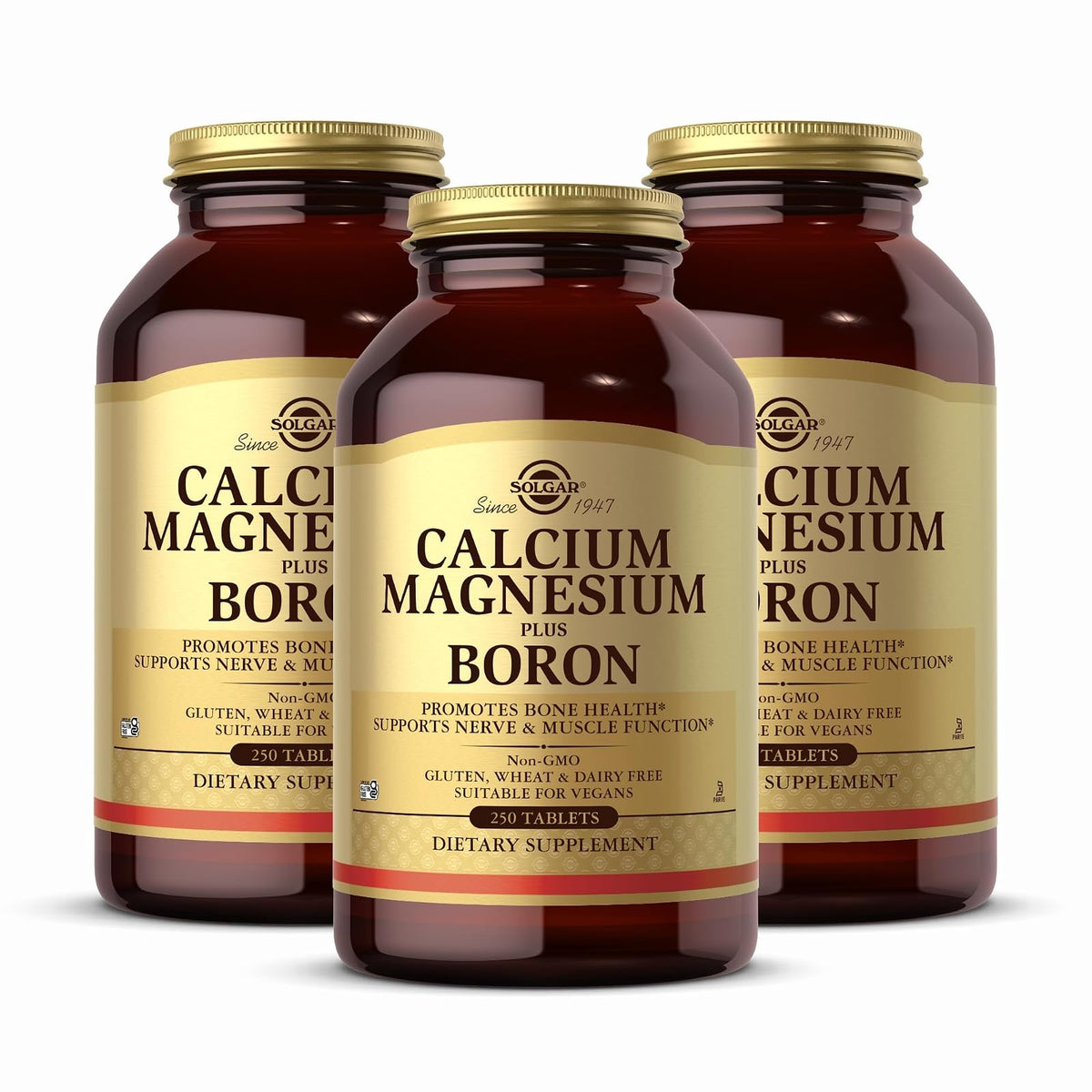 Solgar Calcium Magnesium Plus Boron tablets