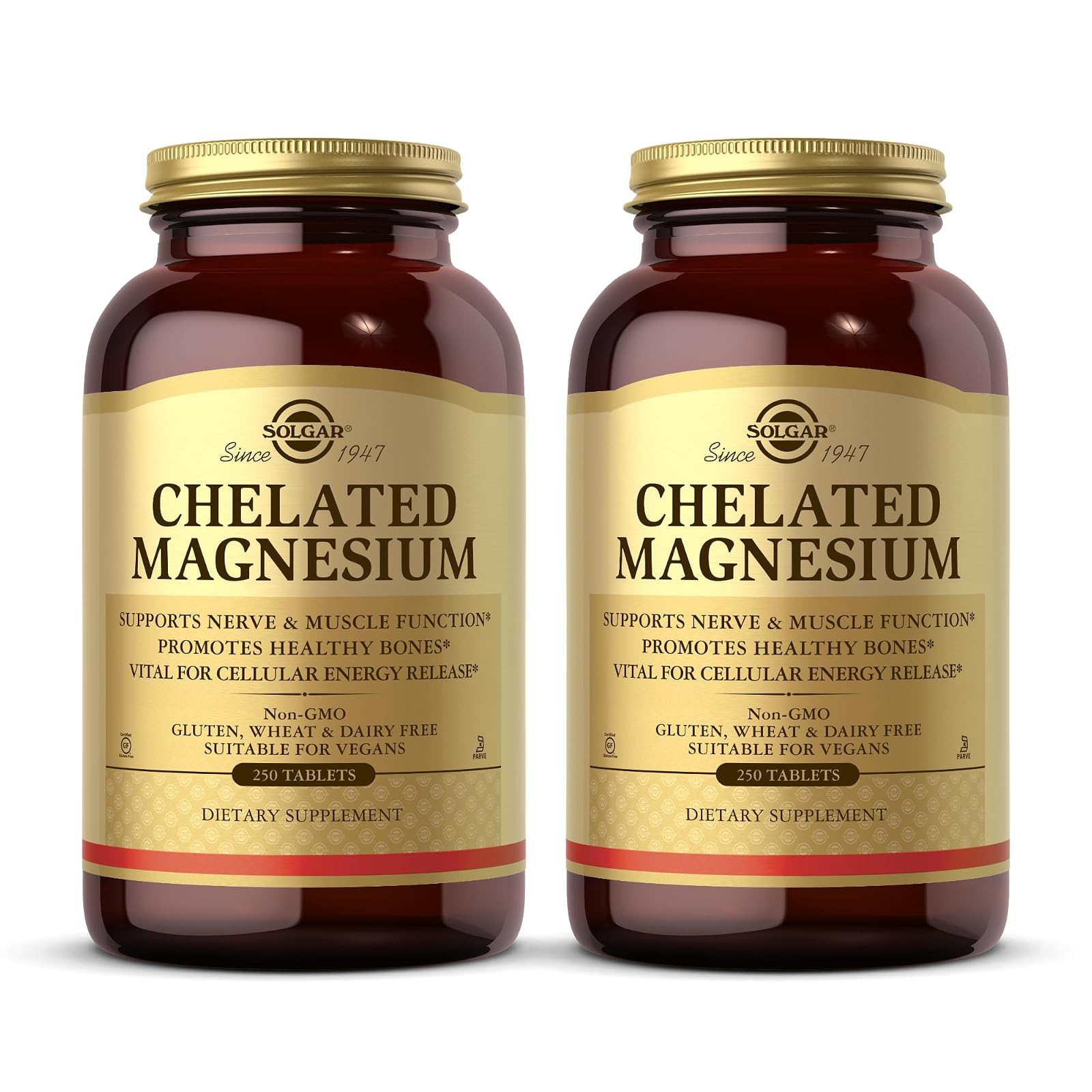 Solgar chelated magnesium supplement tablets