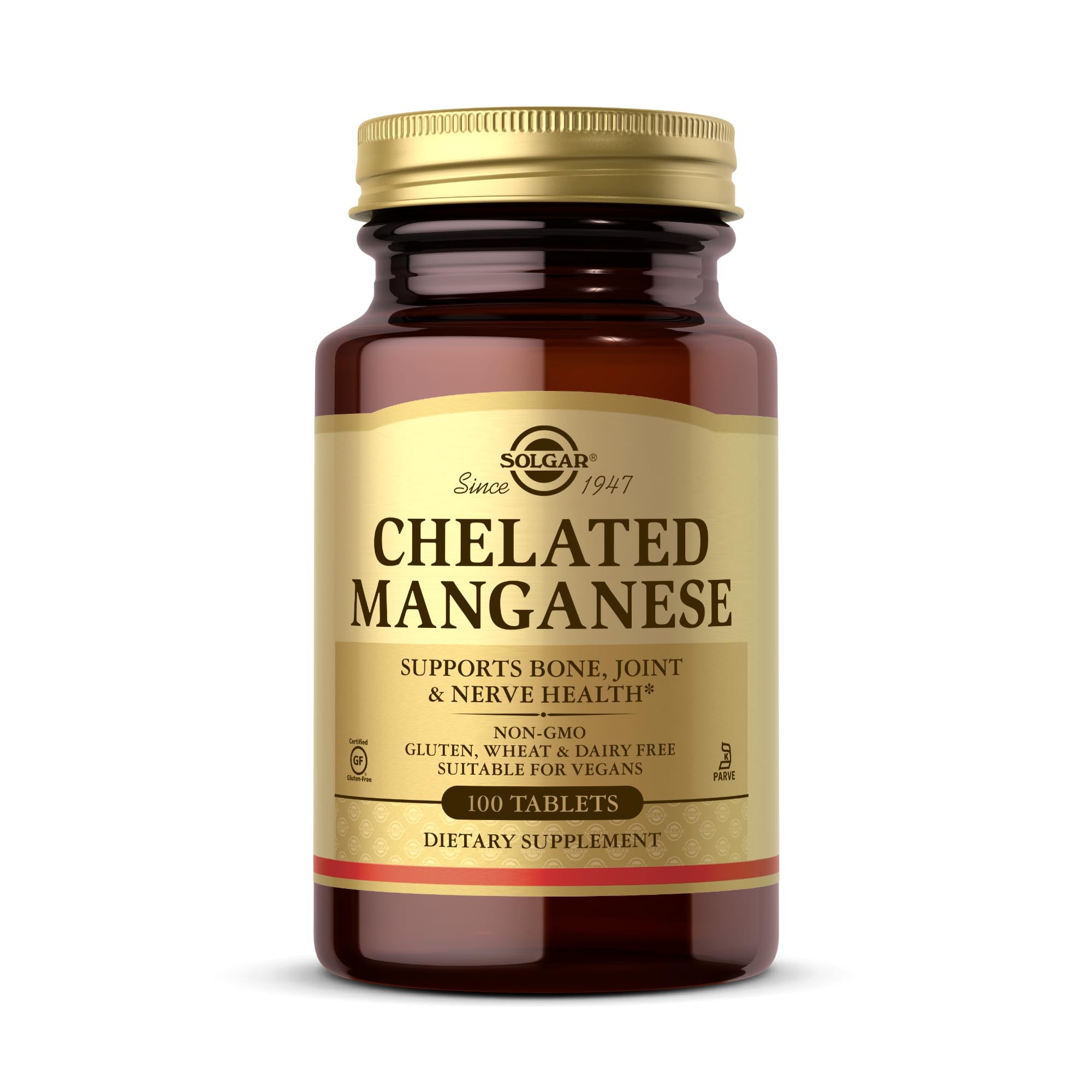 Solgar chelated manganese tablets