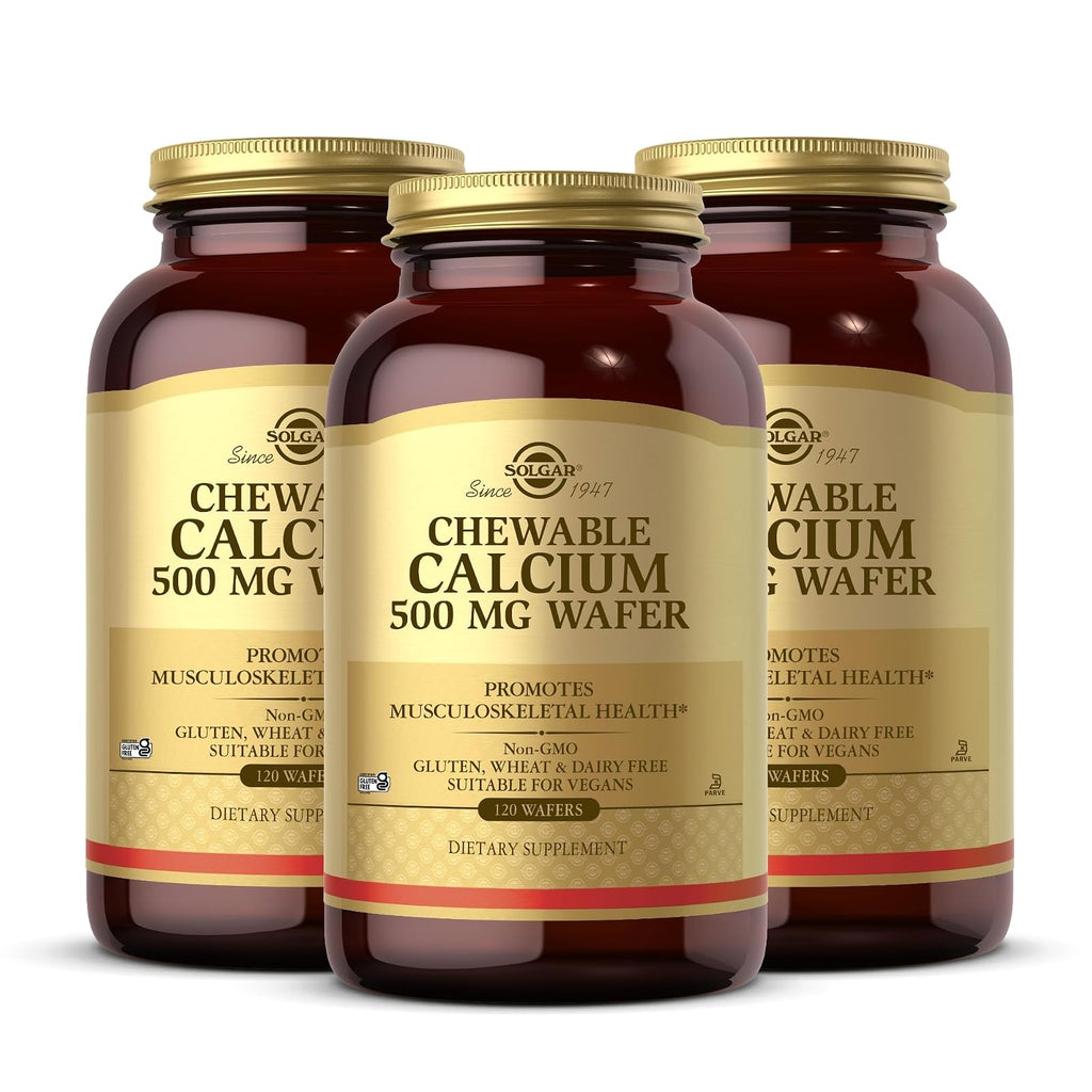 Solgar chewable calcium wafers