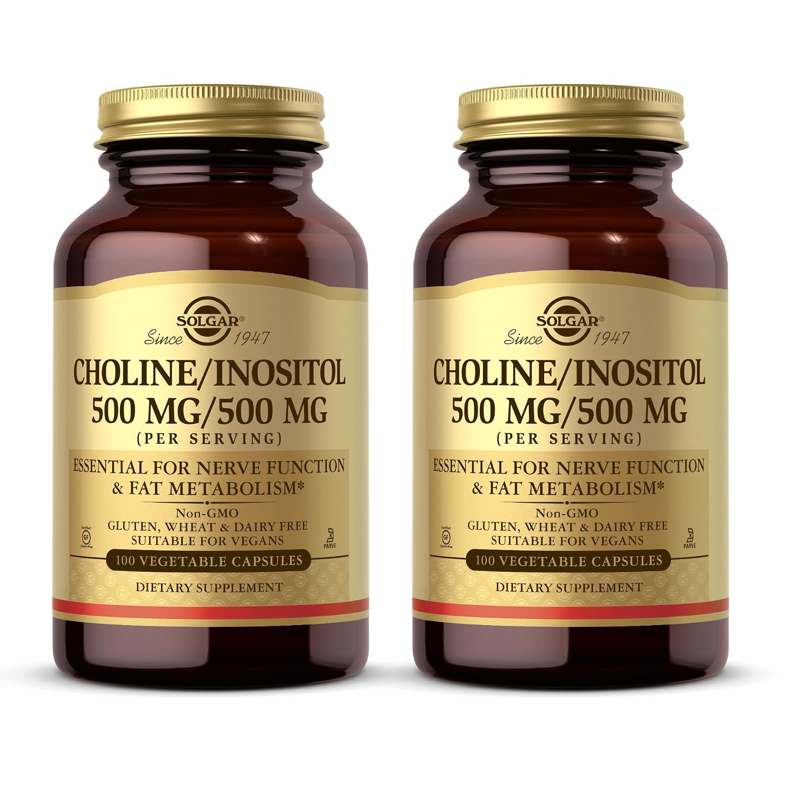 Solgar Choline/Inositol 500 mg capsules