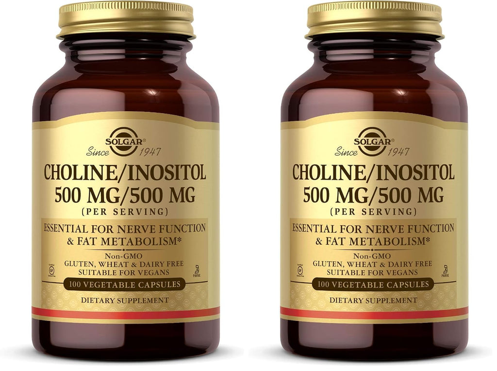 Solgar Choline Inositol vegetable capsules