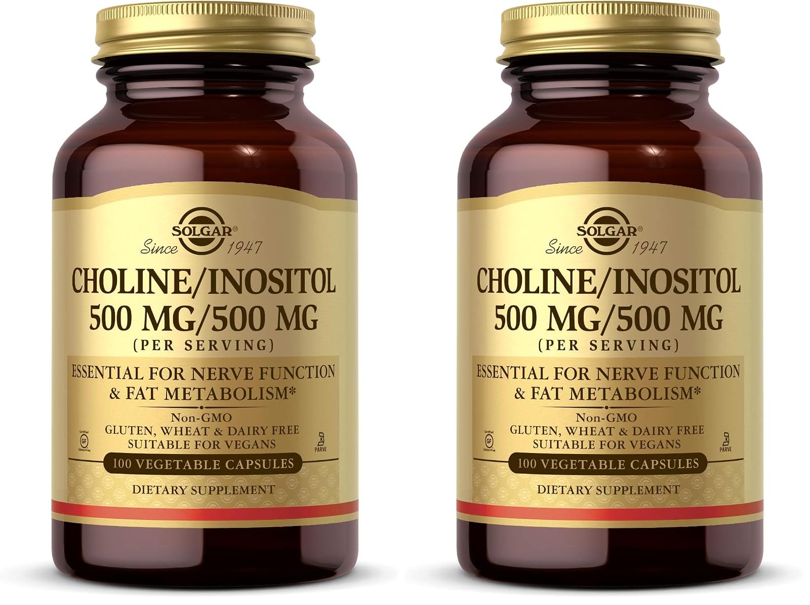 Solgar Choline Inositol vegetable capsules