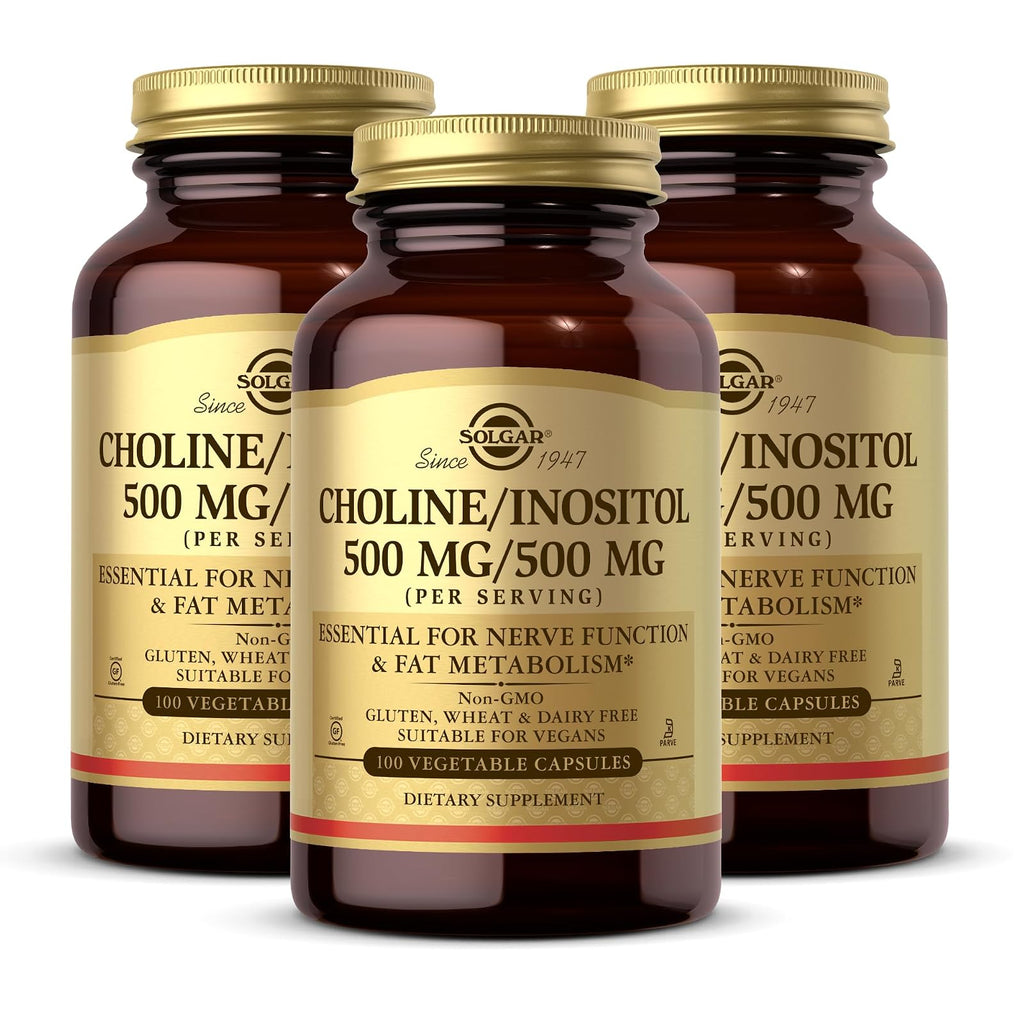 solgar choline inositol vegetable capsules