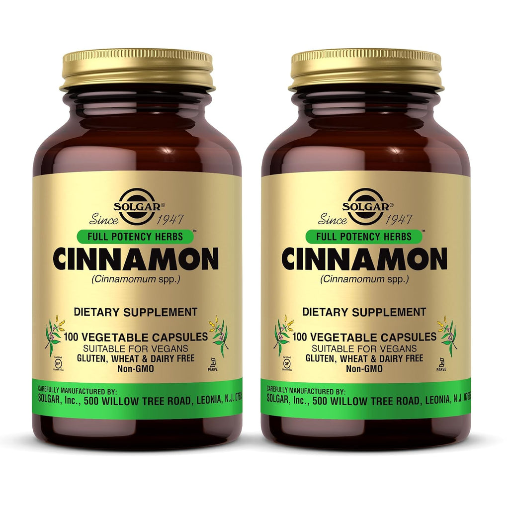 Solgar Cinnamon 500 mg capsules
