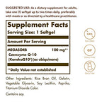 solgar coq10 100 mg benefits
