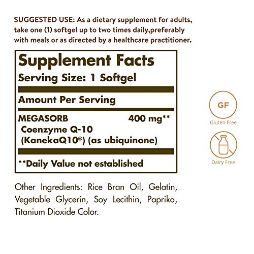 solgar coq10 for heart health